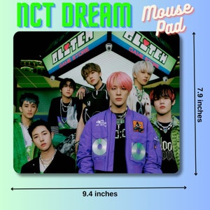 NCT Dream Mouse Pad, NCT Mouse Pad - Etsy