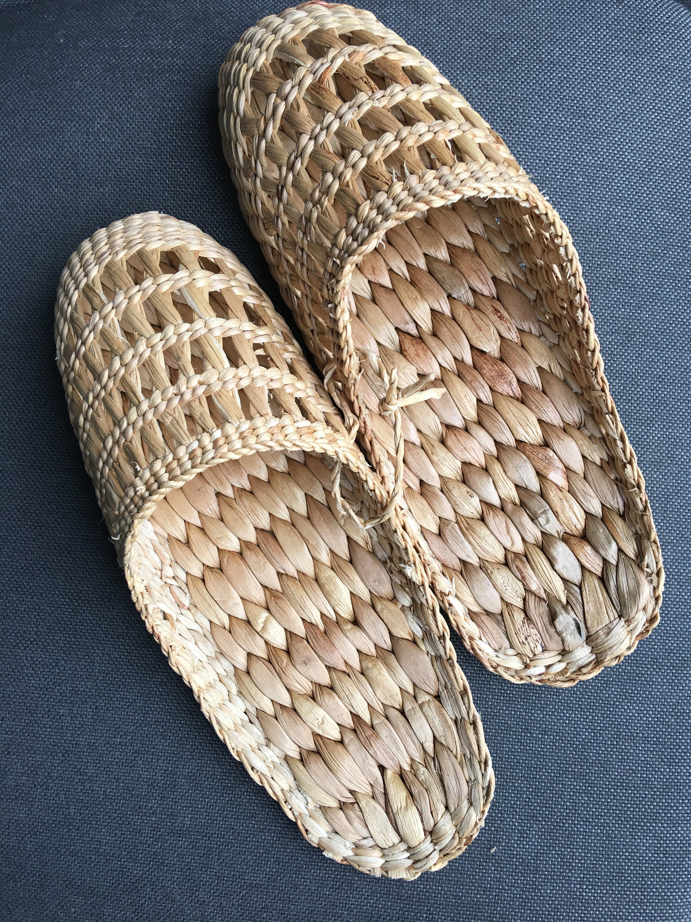 Slipper Handmade Slippers Weaving Slippers Grass Slippers | Etsy
