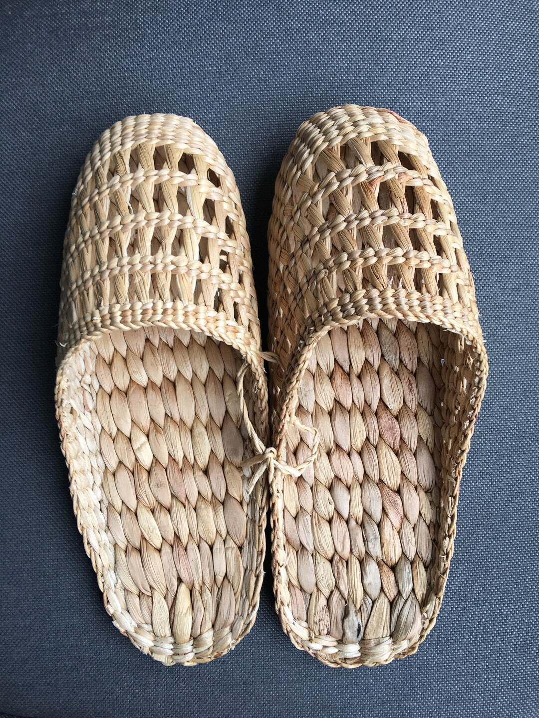 Slipper, Handmade Slippers, Weaving Slippers, Grass Slippers, Natural ...