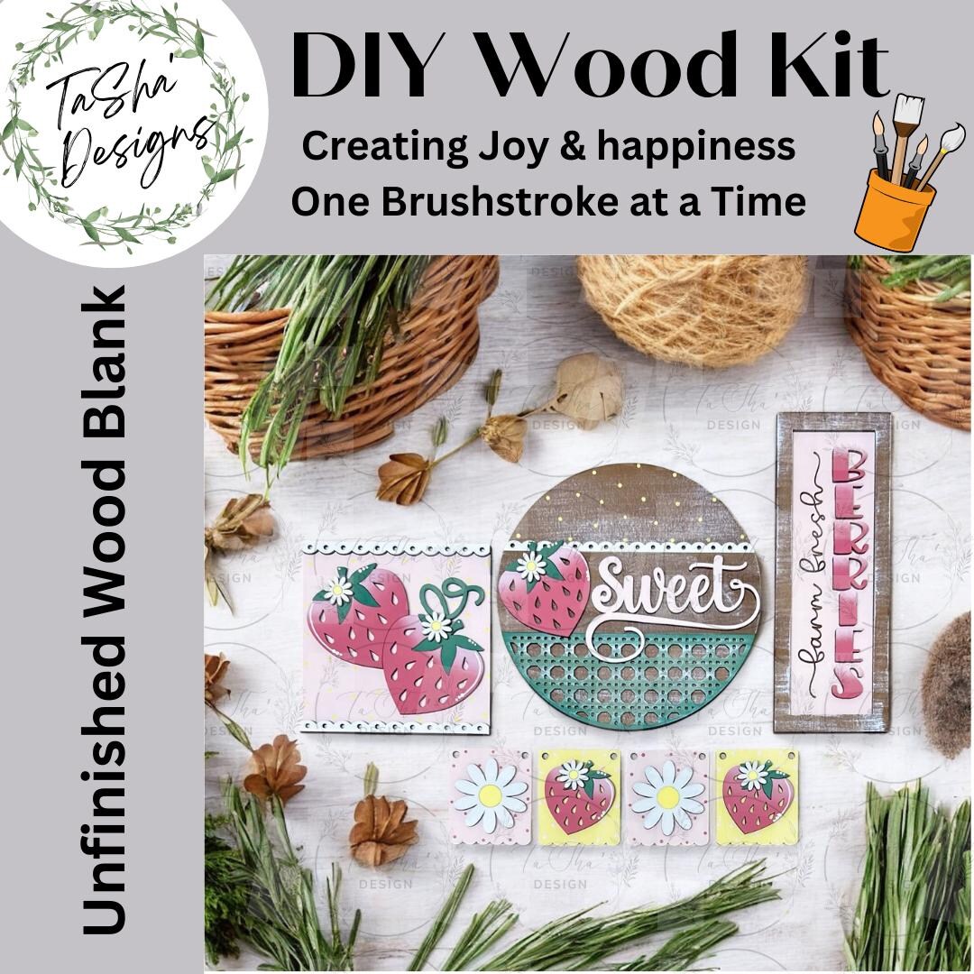 DIY Berry Sweet Home Decor Set | Farmhouse | DIY Spring | Home Decor ...