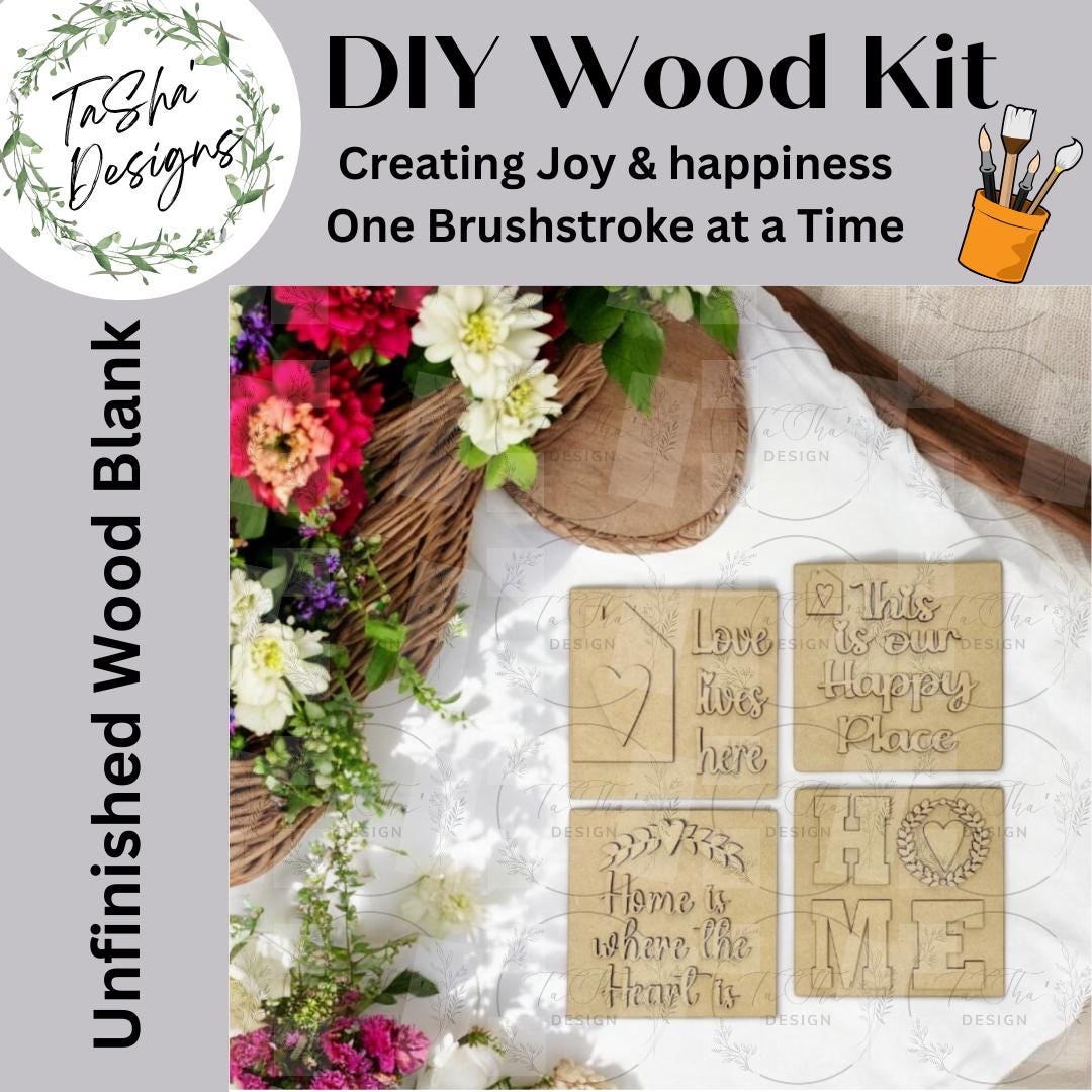 DIY Interchangeable Home Inserts, DIY Square Signs, DIY Happy Place ...