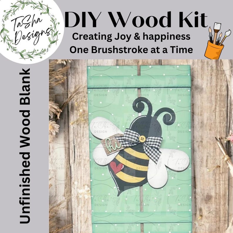 DIY Beehive Sign | Vertical Shiplap Sign | DIY Bee Wood Sign | Spring ...