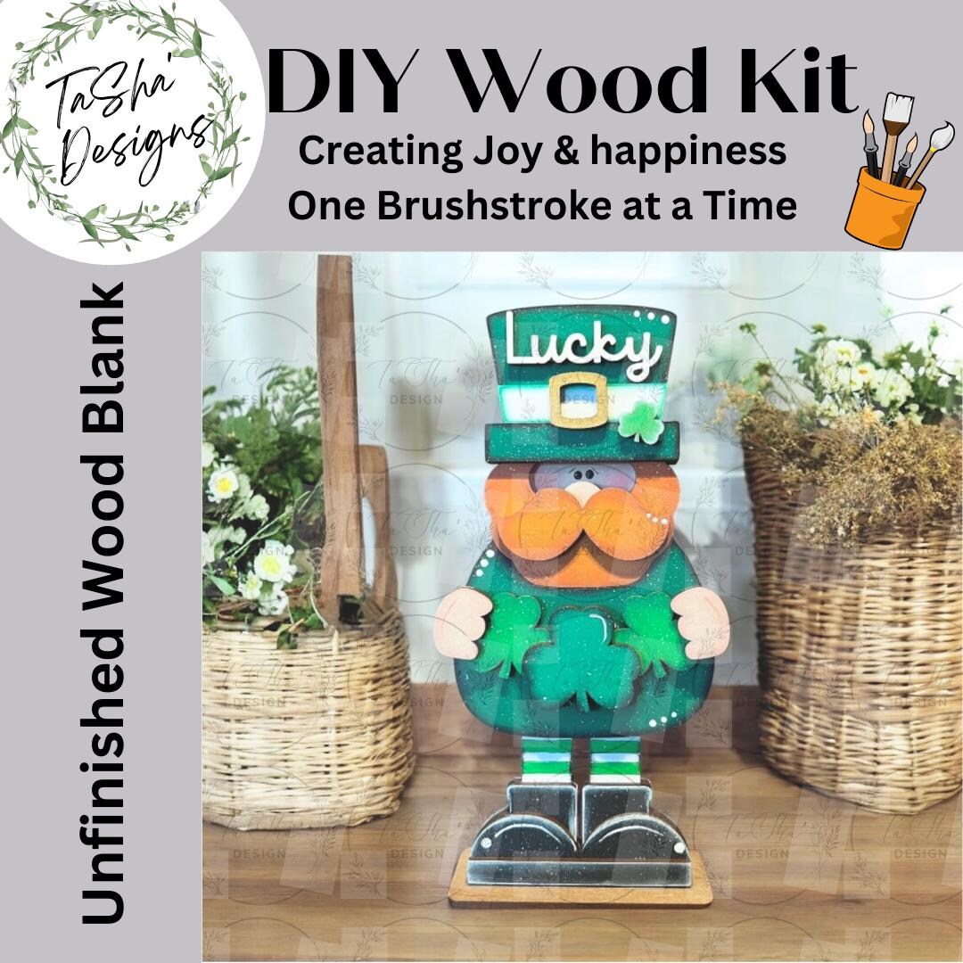 DIY St Patrick Mini Gnome Shelf Sitters, DIY St Patrick Decor, DIY ...