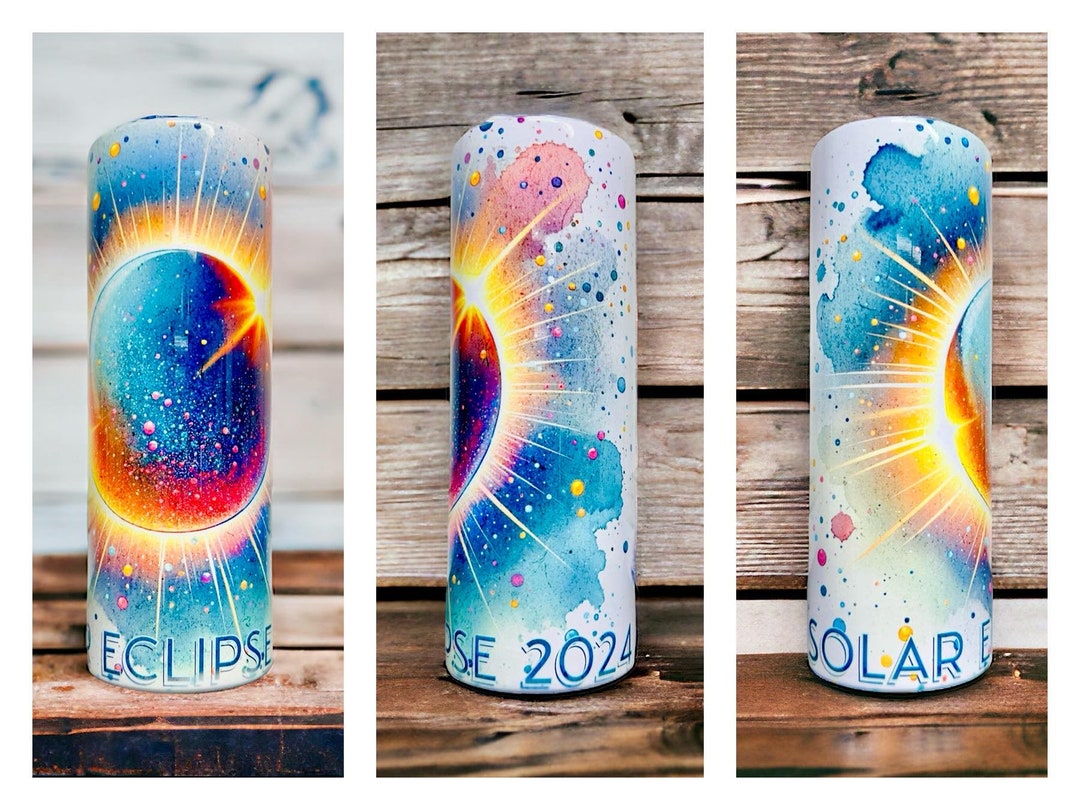 2024 Solar Eclipse Tumbler, Path of Totality Tumbler, Eclipse Souvenir ...