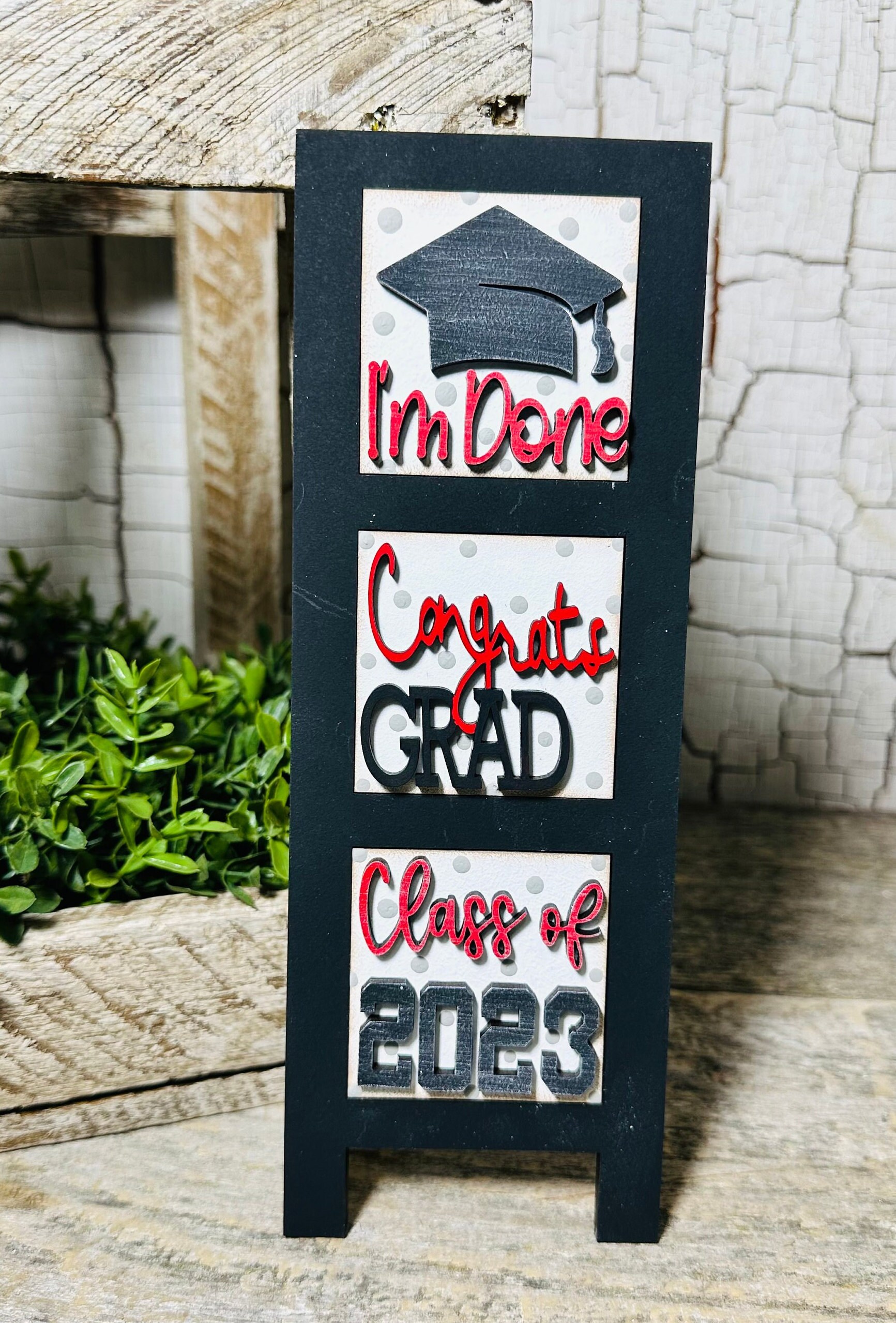 DIY Mini Interchangeable Graduation Ladder Unfinished Wood - Etsy