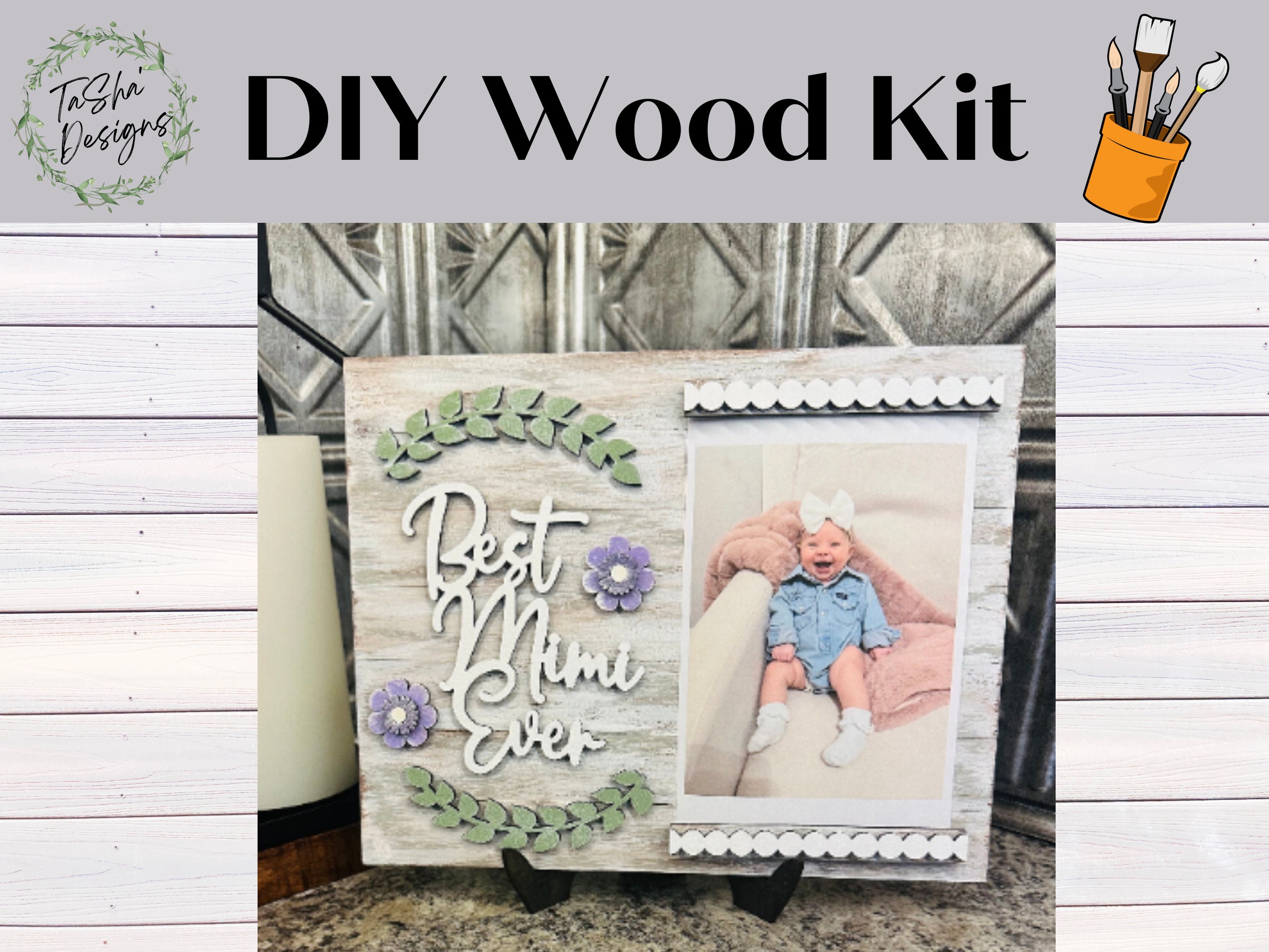 DIY Interchangeable Picture Frame DIY Wood Kit Wood Blanks - Etsy