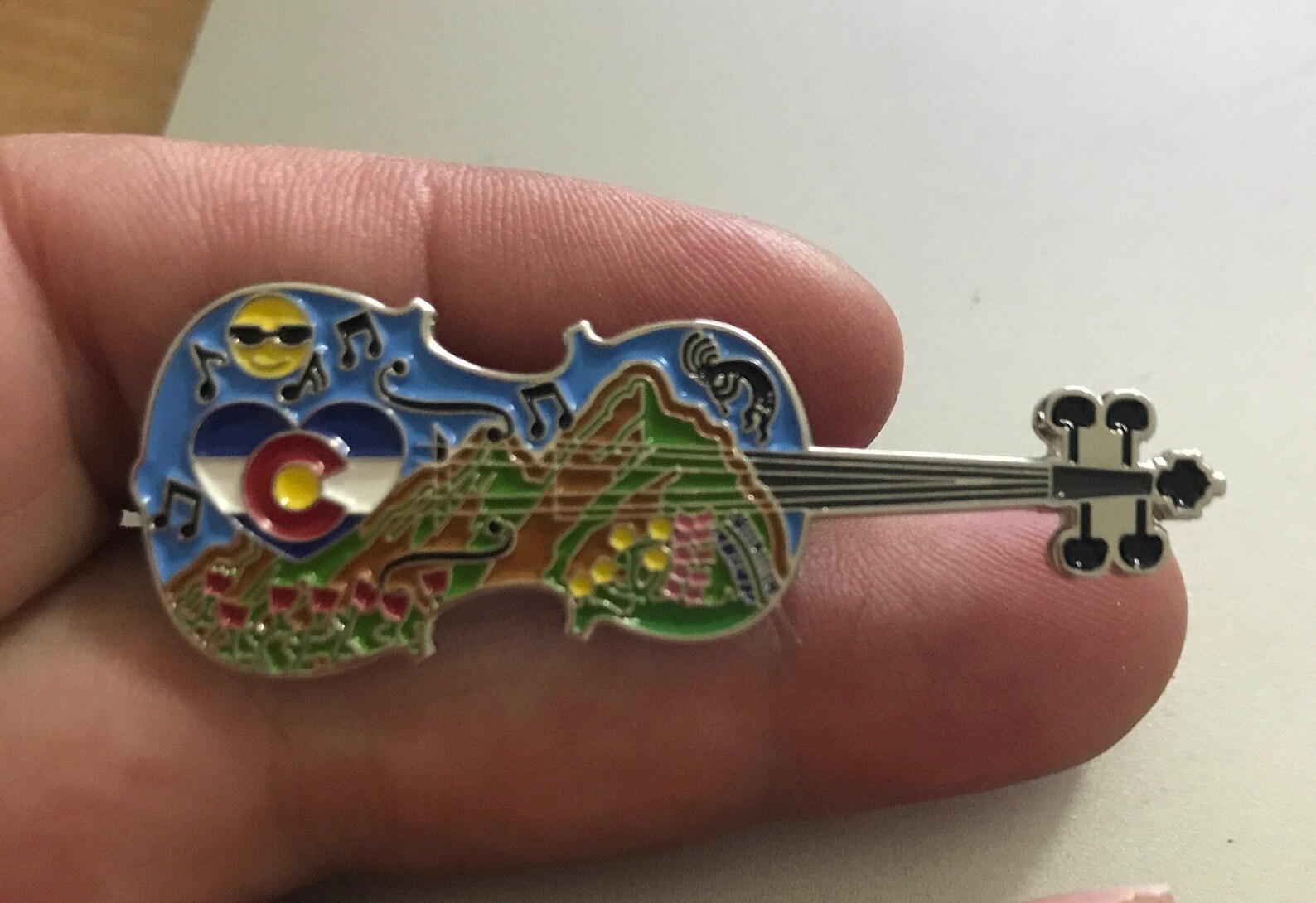 Limited Edition Violin Pin Created Just for Chris. All Proceeds Will Go ...