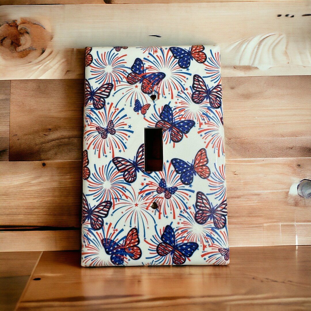Butterfly Light Switch Cover - Etsy