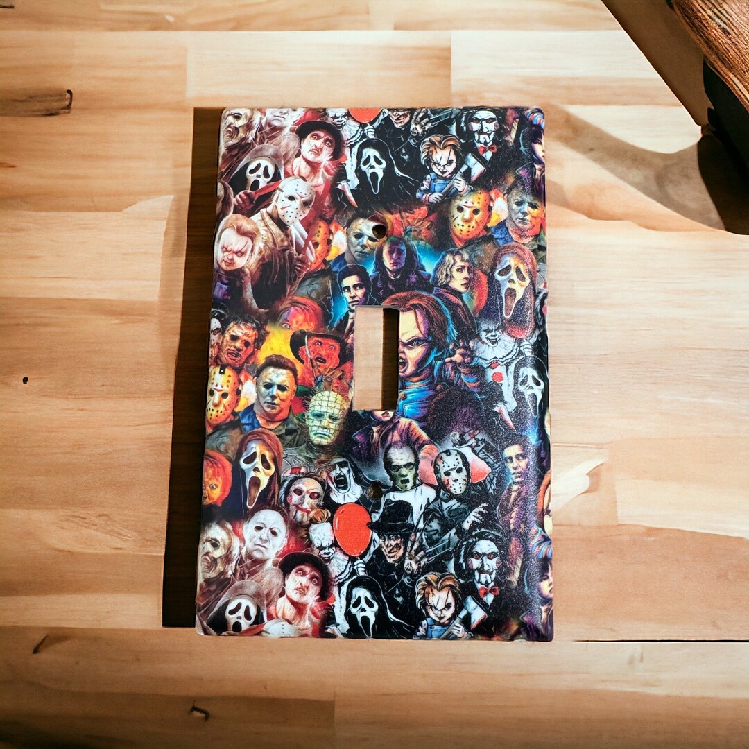 Horror Light Switch Cover - Etsy