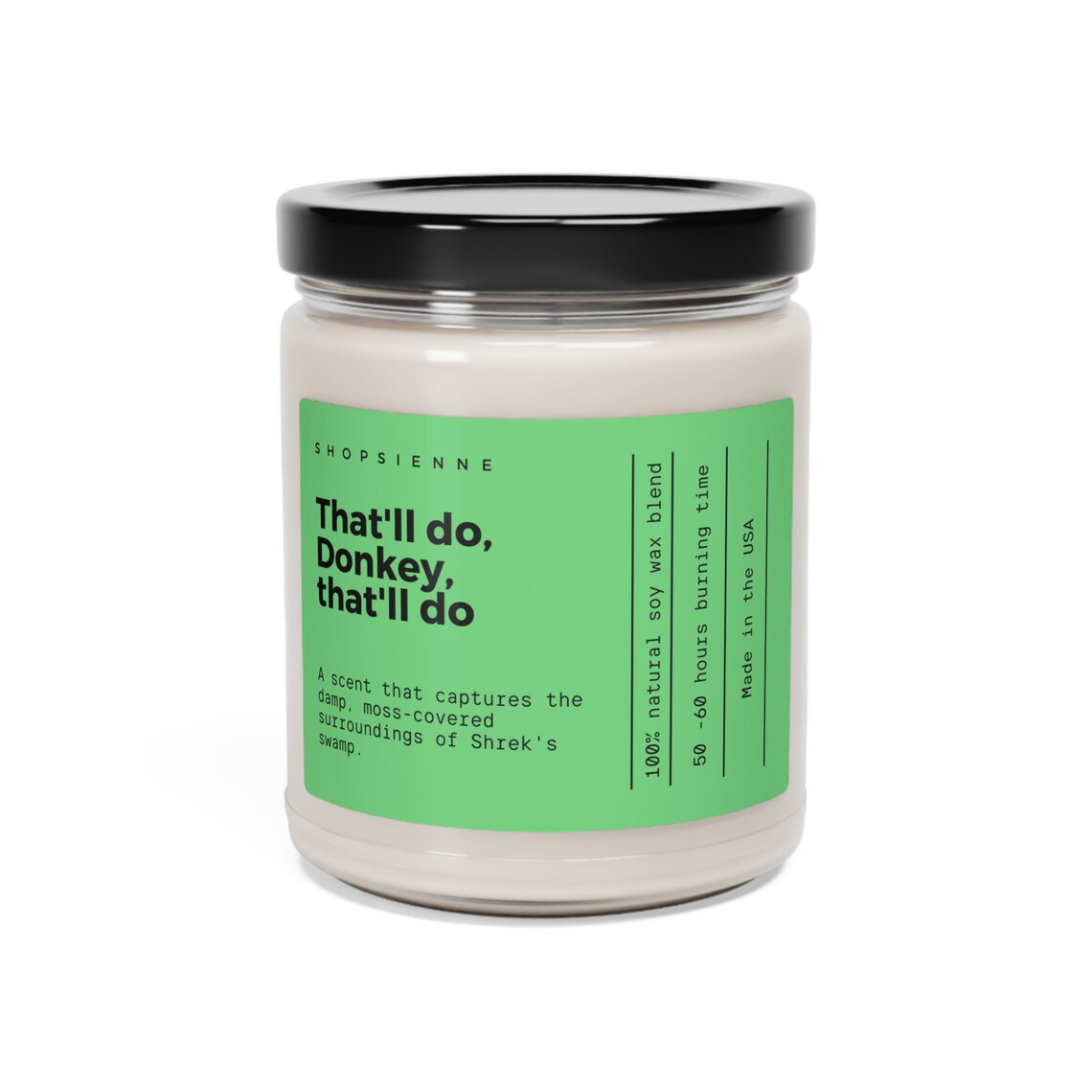 Shrek Candle, Shrek Movie Quote, Shrek Gift, Shrek Bachelorette, Funny ...