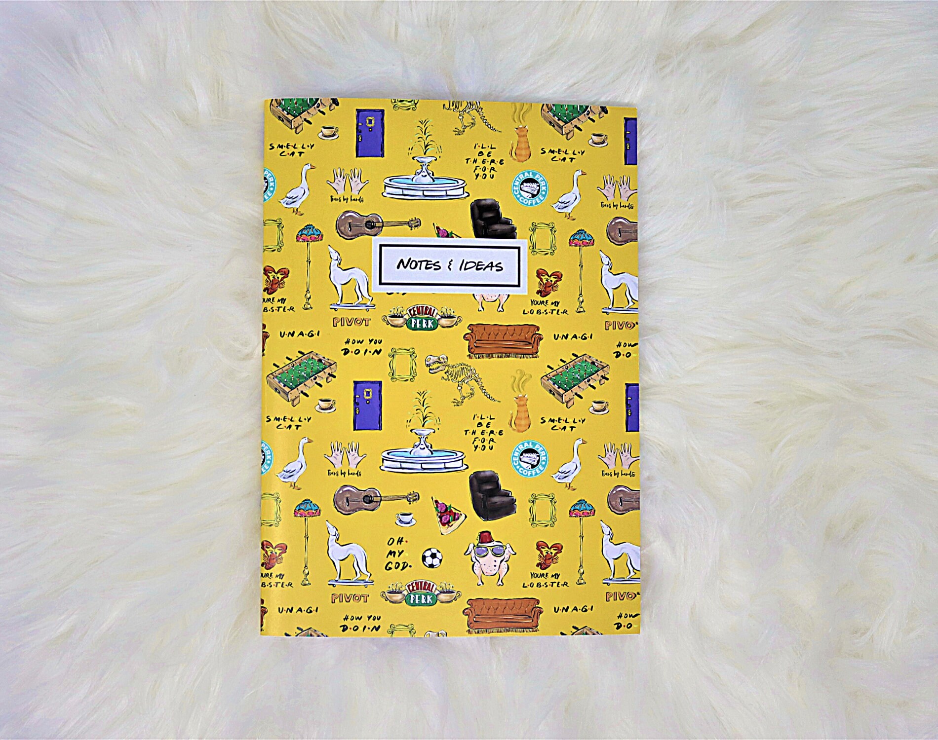 Friends Themed Notebook / Friends TV Show Inspired Notebook / Friends ...