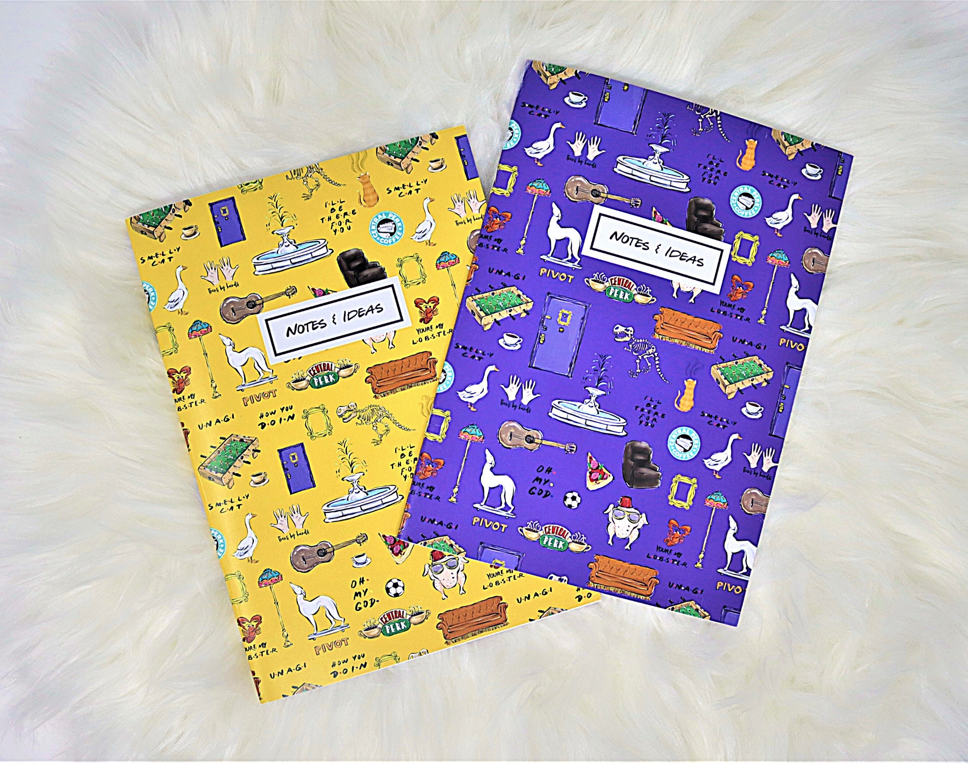 Friends Themed Notebook / Friends TV Show Inspired Notebook / - Etsy UK