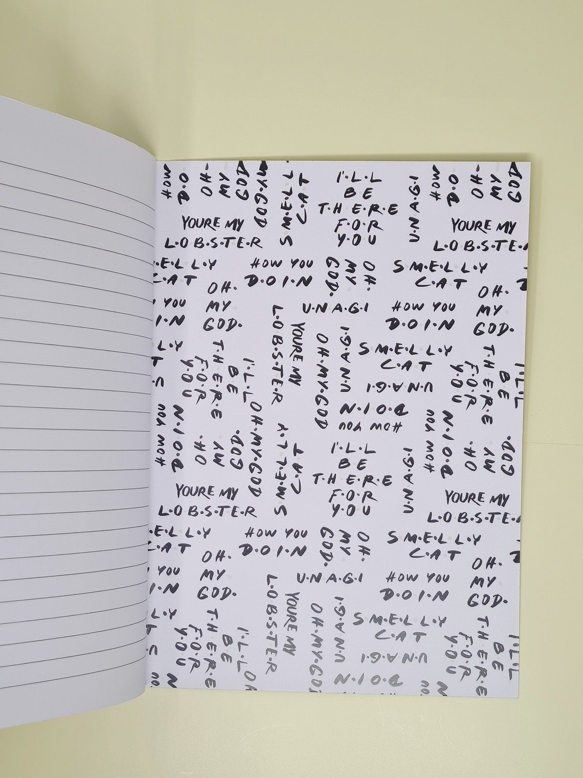 Friends Themed Notebook / Friends TV Show Inspired Notebook / - Etsy UK