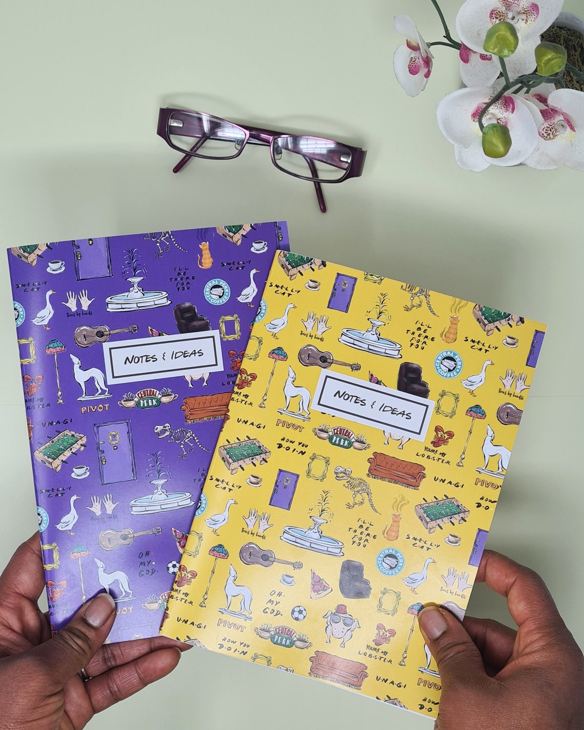 Friends Themed Notebook / Friends TV Show Inspired Notebook / - Etsy UK