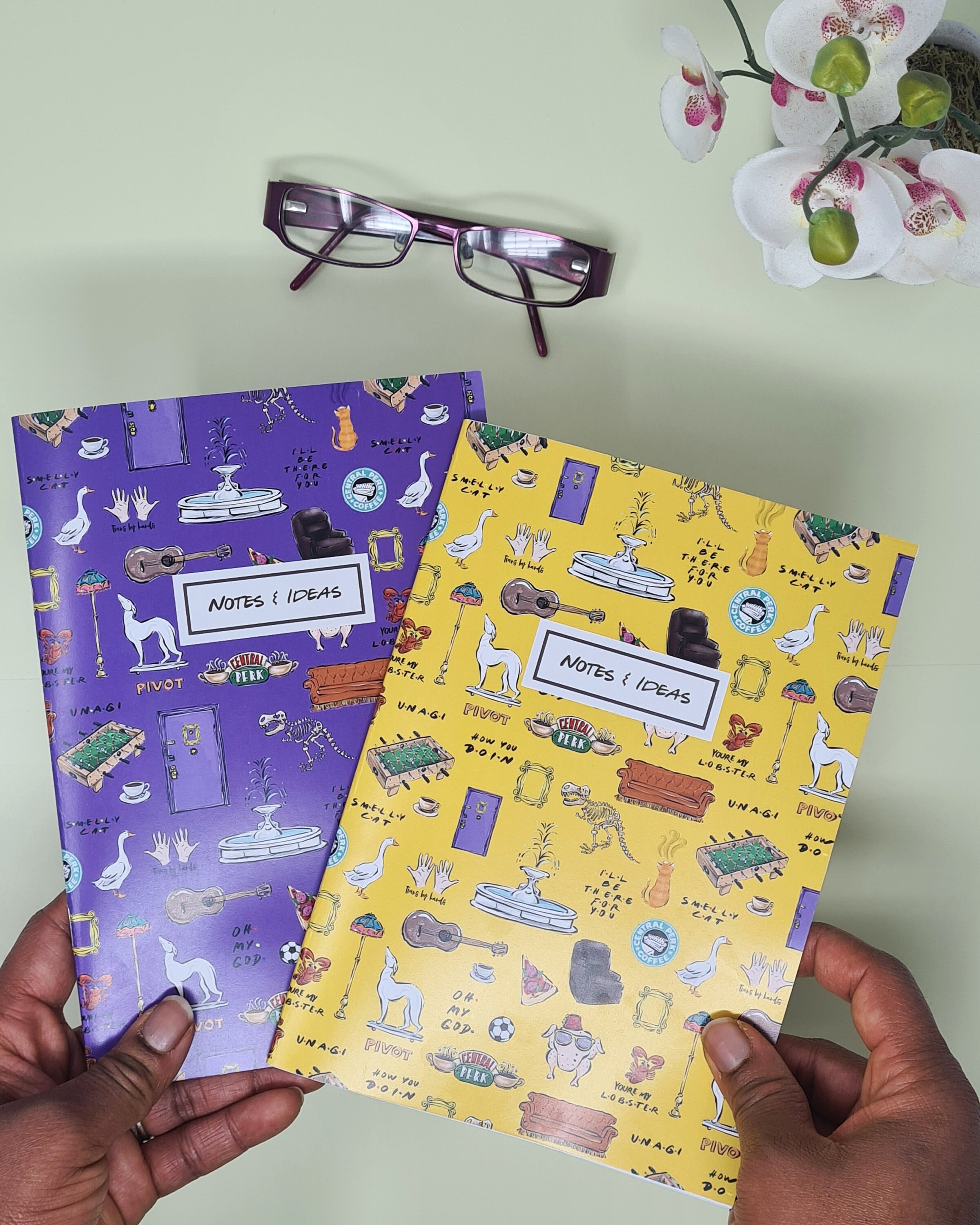 Friends Themed Notebook / Friends TV Show Inspired Notebook / Friends ...