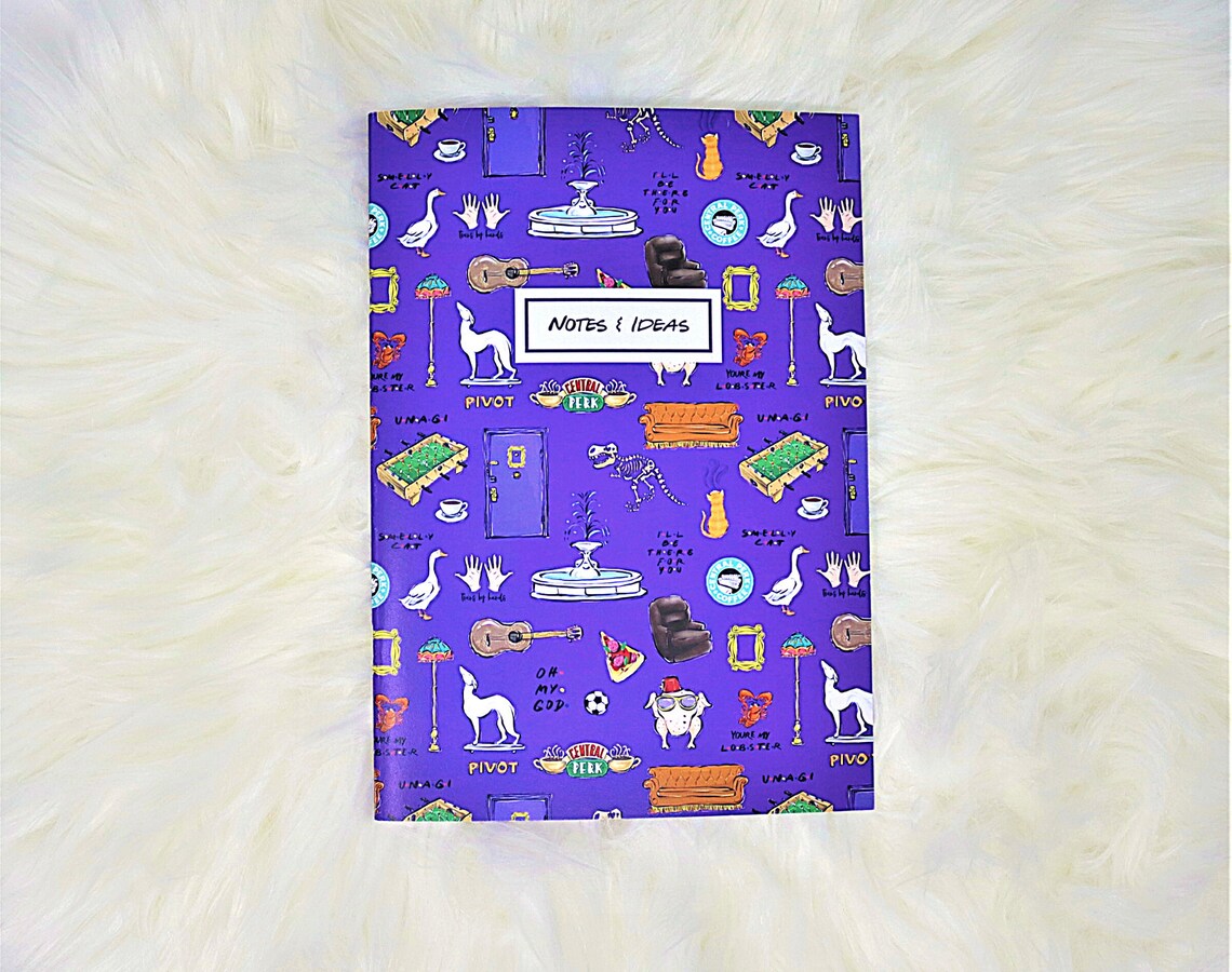 Friends Themed Notebook / Friends TV Show Inspired Notebook / - Etsy UK