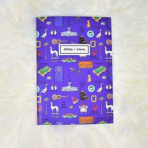 Friends Themed Notebook / Friends TV Show Inspired Notebook / Friends ...