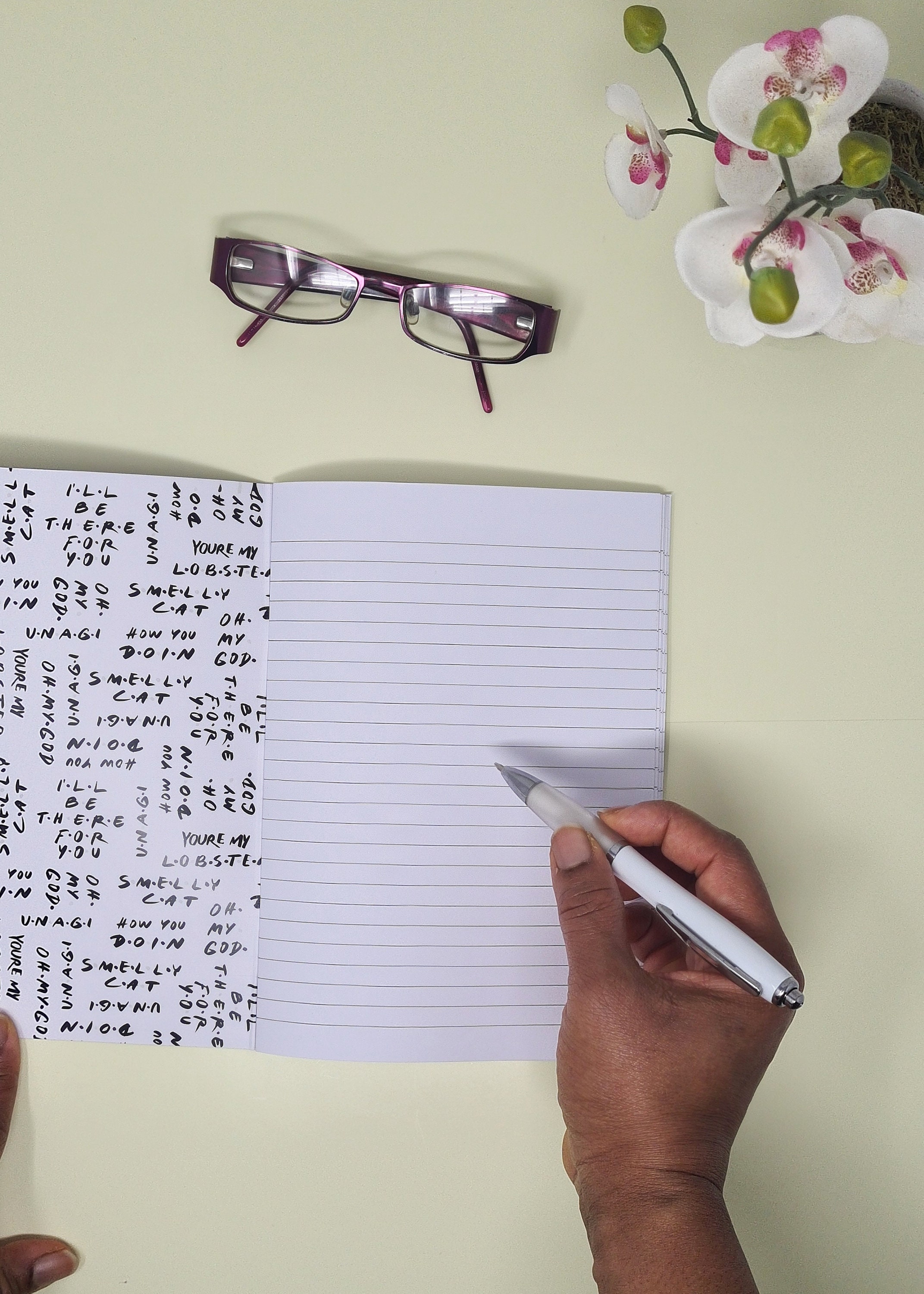 Friends Themed Notebook / Friends TV Show Inspired Notebook / Friends ...