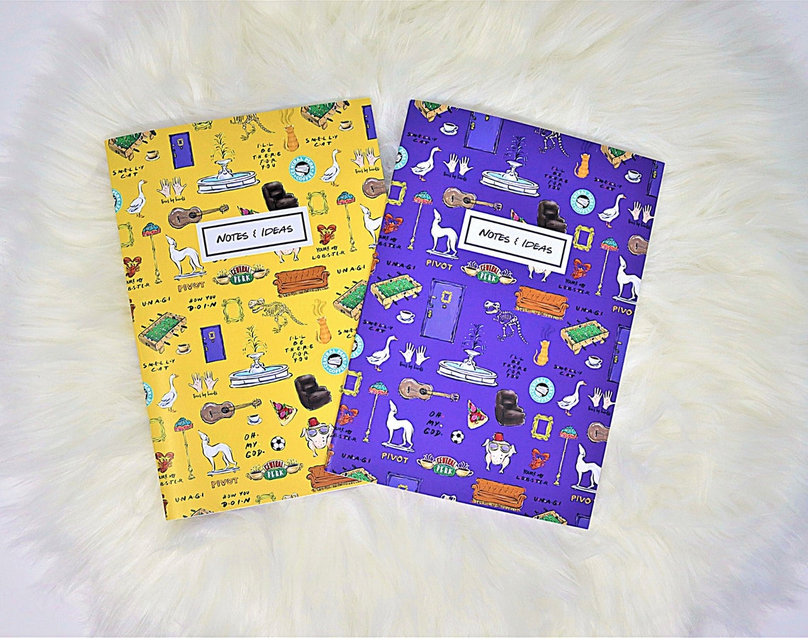 Friends Themed Notebook / Friends TV Show Inspired Notebook / - Etsy UK