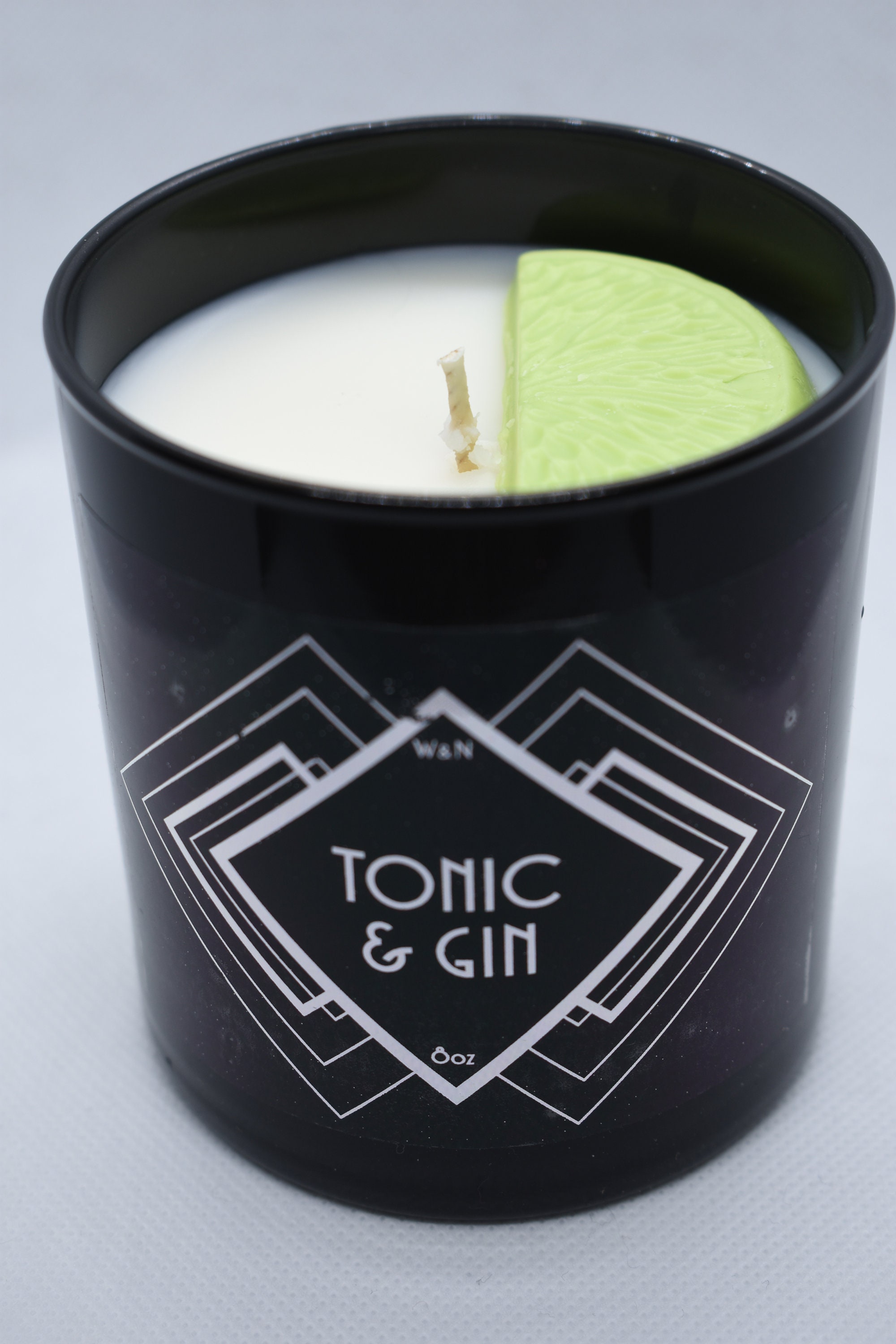 Tonic and Gin 8oz Cocktail Candle 1920s Prohibition Speakeasy Cocktail ...