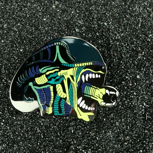 PREORDER Knotwork Xenomorph 3D Metal Pin Alien Monster - Etsy