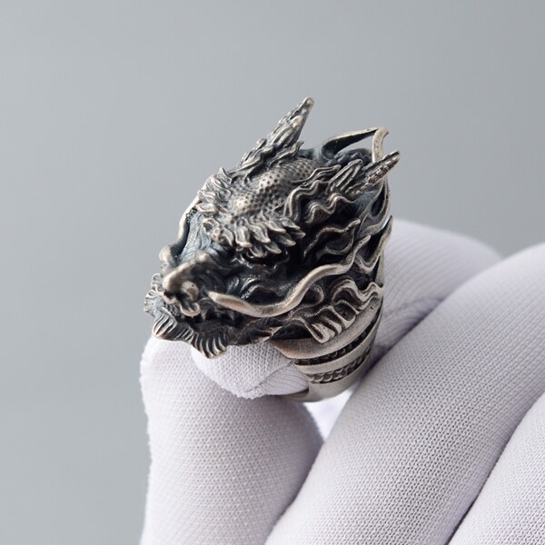 Dragon Ring - Etsy
