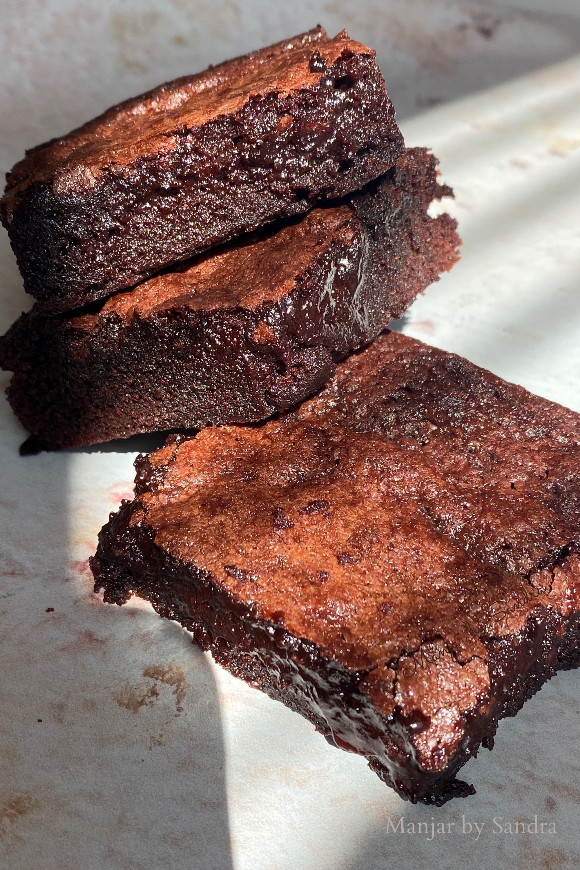 Chewy Fudgy Chocolate Brownies – 9-pack Gourmet Homemade Bars | Gift ...