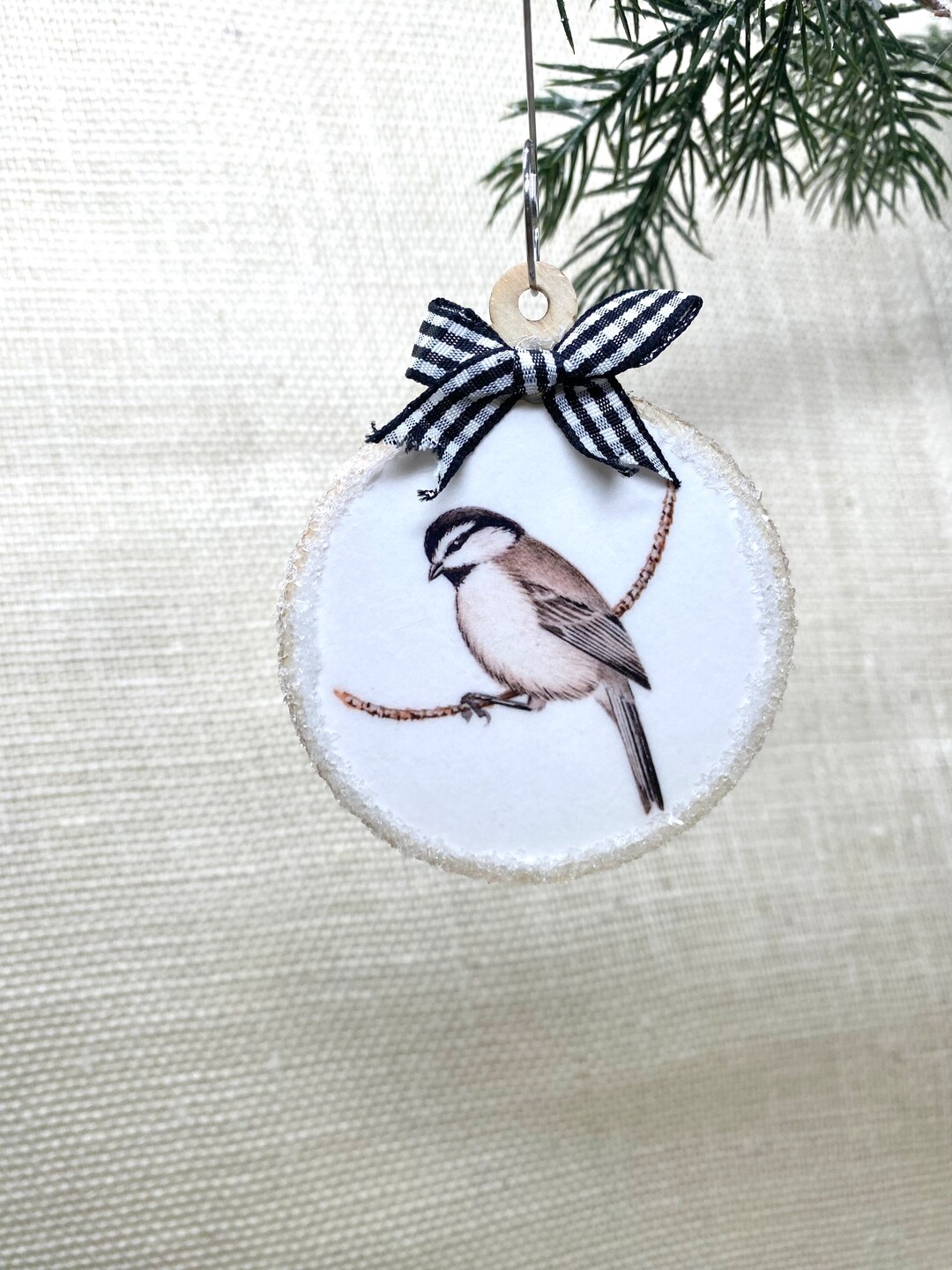 Bird Ornament - Mountain Chickadee - Etsy