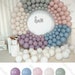 5/10/12/18inch Retro Taro Paste Smoke Blue Ink Green Dusk Pink Party ...