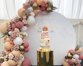DIY Retro Dusty Pink Balloon Garland Arch Kit Rose Gold White | Etsy