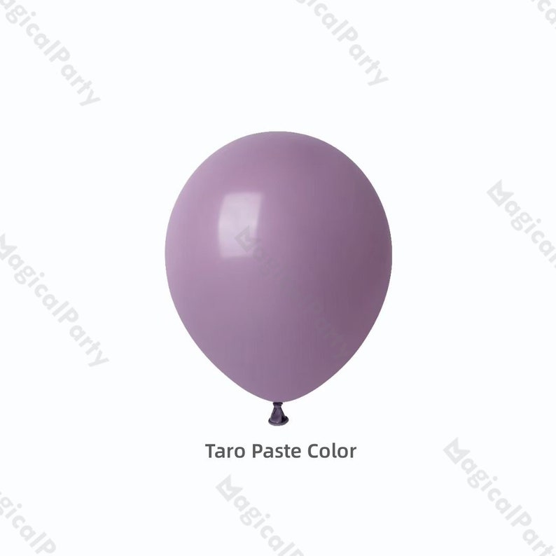 5/10/12/18inch Retro Taro Paste Smoke Blue Ink Green Dusk Pink Party ...