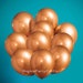 12inch Copper Chrome Metal Balloons Metallic Copper Latex Balloon for ...