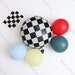 108pcs Two Fast Balloon Set Slate Blue Red Race Car Birthday - Etsy