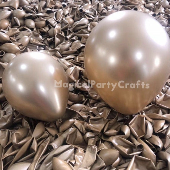 5/10/12/14/18inch Chrom Champagner Ballon Metallic Latex | Etsy