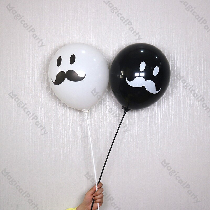 Little Man Party Balloon Decoration Mustache Balloons Boy Baby Shower ...