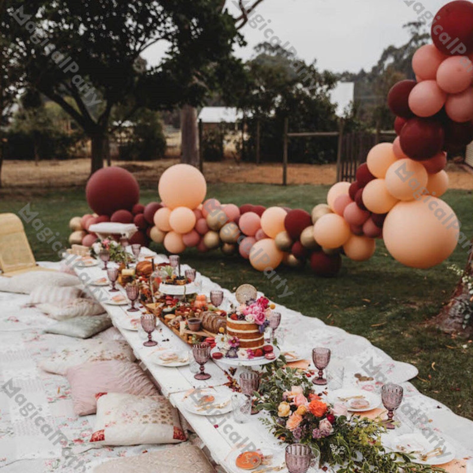 134pcs Blush Pink Balloon Garland Kit MATTE Balloon Garland - Etsy