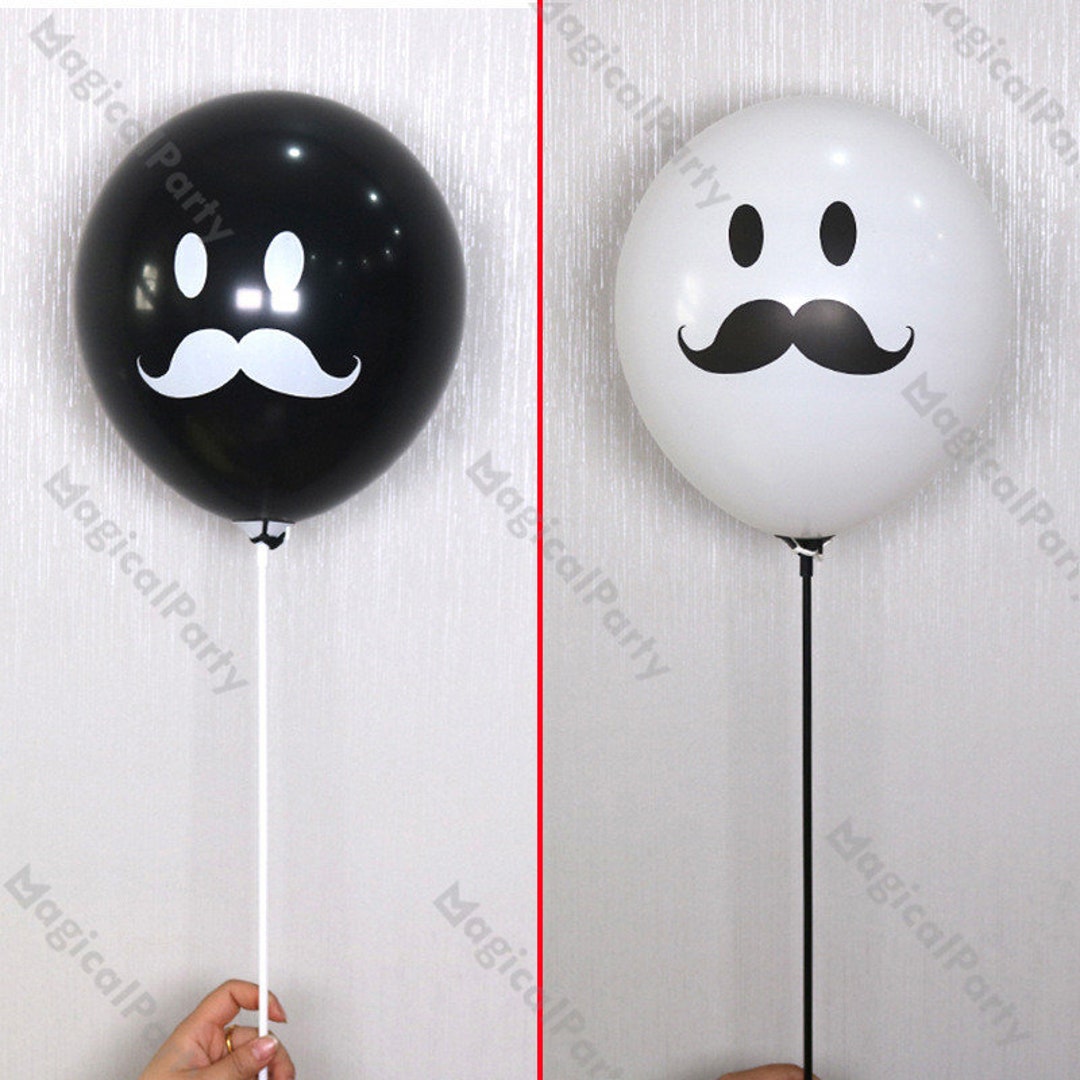 Little Man Party Balloon Decoration Mustache Balloons Boy Baby Shower ...