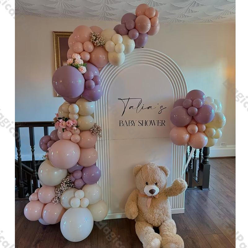 Baby Shower Balloon Arch Girl - Etsy