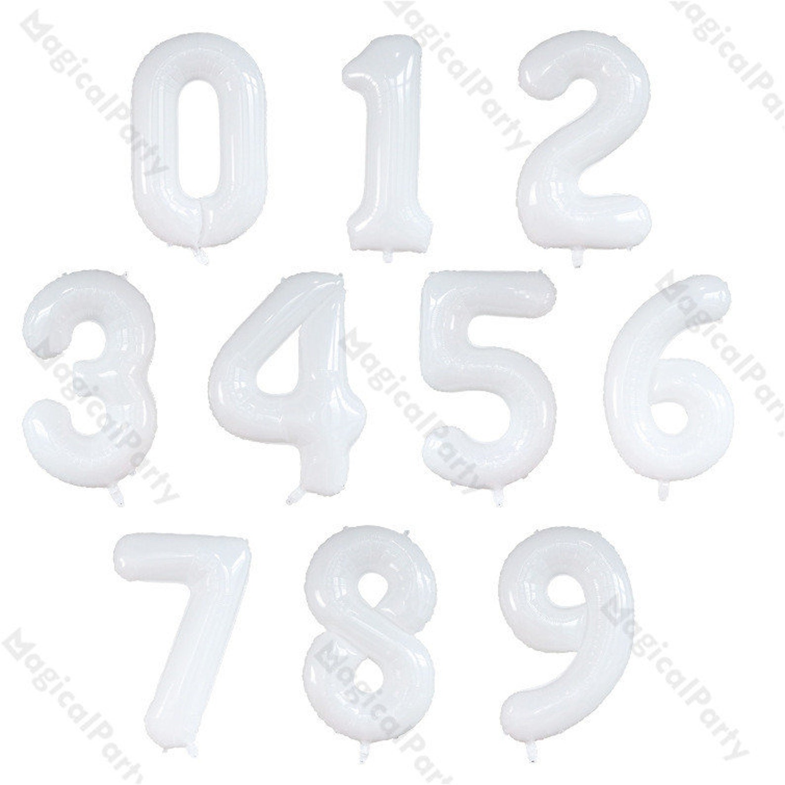 26pcs Birthday White Number Balloon Bouquet Safari Animals - Etsy