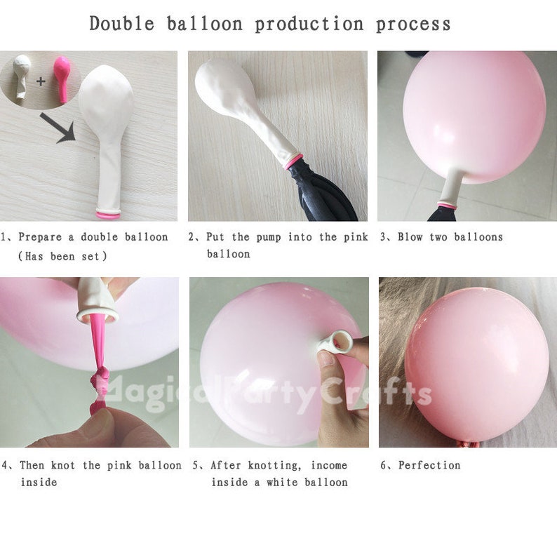 DIY Retro Dusty Pink Balloon Garland Arch Kit Rose Gold White - Etsy DIY Retro Dusty Pink Balloon Garland Arch Kit Rose Gold White - Etsy