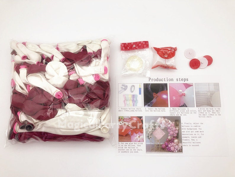 DIY Retro Dusty Pink Balloon Garland Arch Kit Rose Gold White - Etsy DIY Retro Dusty Pink Balloon Garland Arch Kit Rose Gold White - Etsy