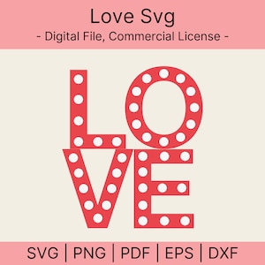 Love Vector, Love Svg, Love Script, Love Png Clipart, Vector Cut File ...
