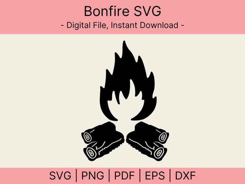Bonfire SVG, Bonfire Night SVG Cozy up by the Fire: Campfire,vector Cut ...