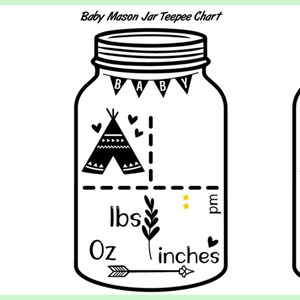 Baby Birth Announcement Bundle - SVG - DXF - EPS - Baby Stats - Metric ...