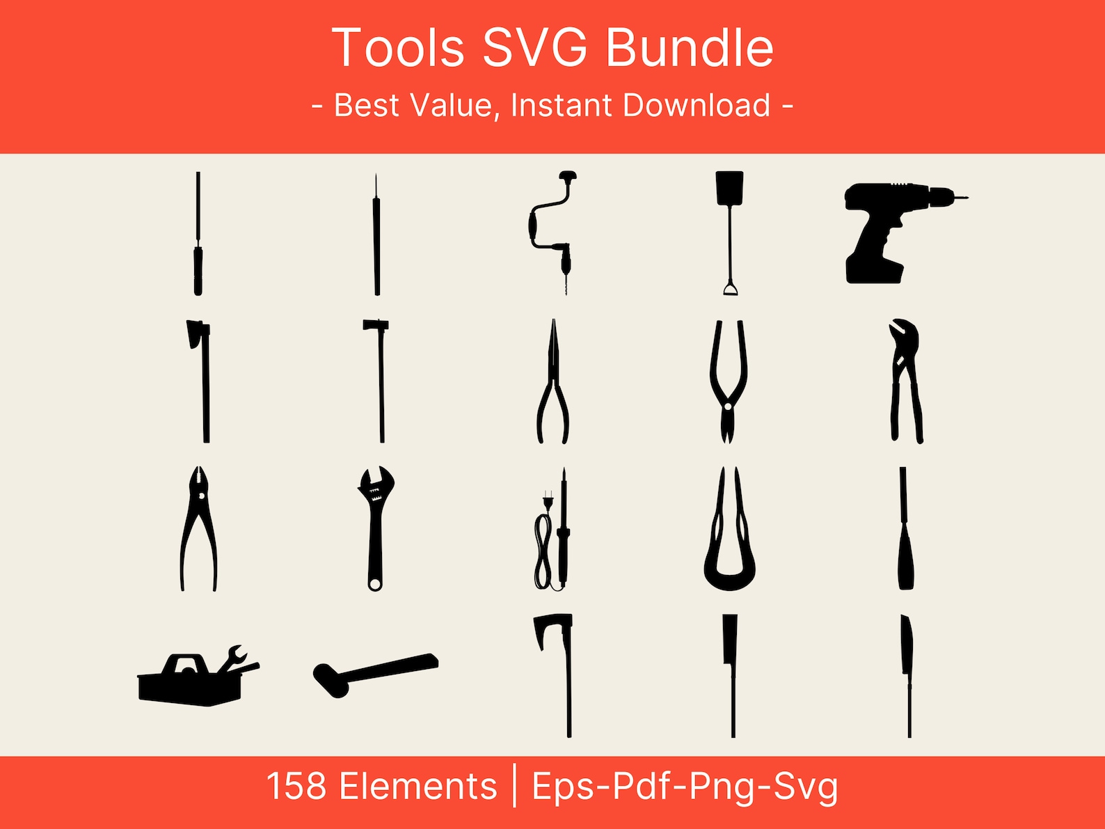 158 Mechanic Tools Bundle Svg Tools Clipart Tools - Etsy
