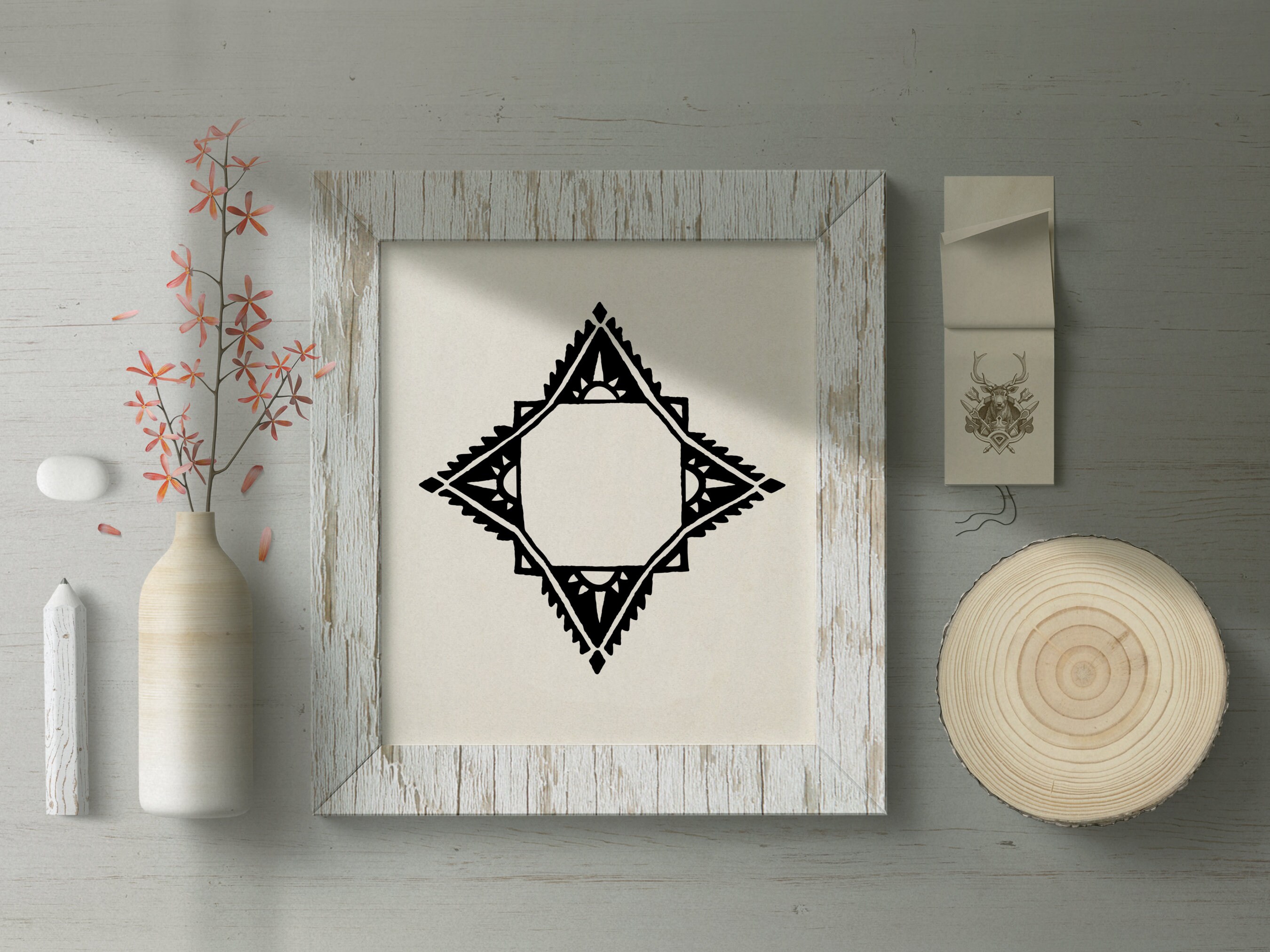 58 Tribal Elements Clipart Bundle | Boho Ethnic Icons Set | EPS | PNG ...