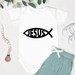Jesus Svg, Jesus Fish Symbol SVG, Ichthus Svg, Christian SVG, Faith Svg ...