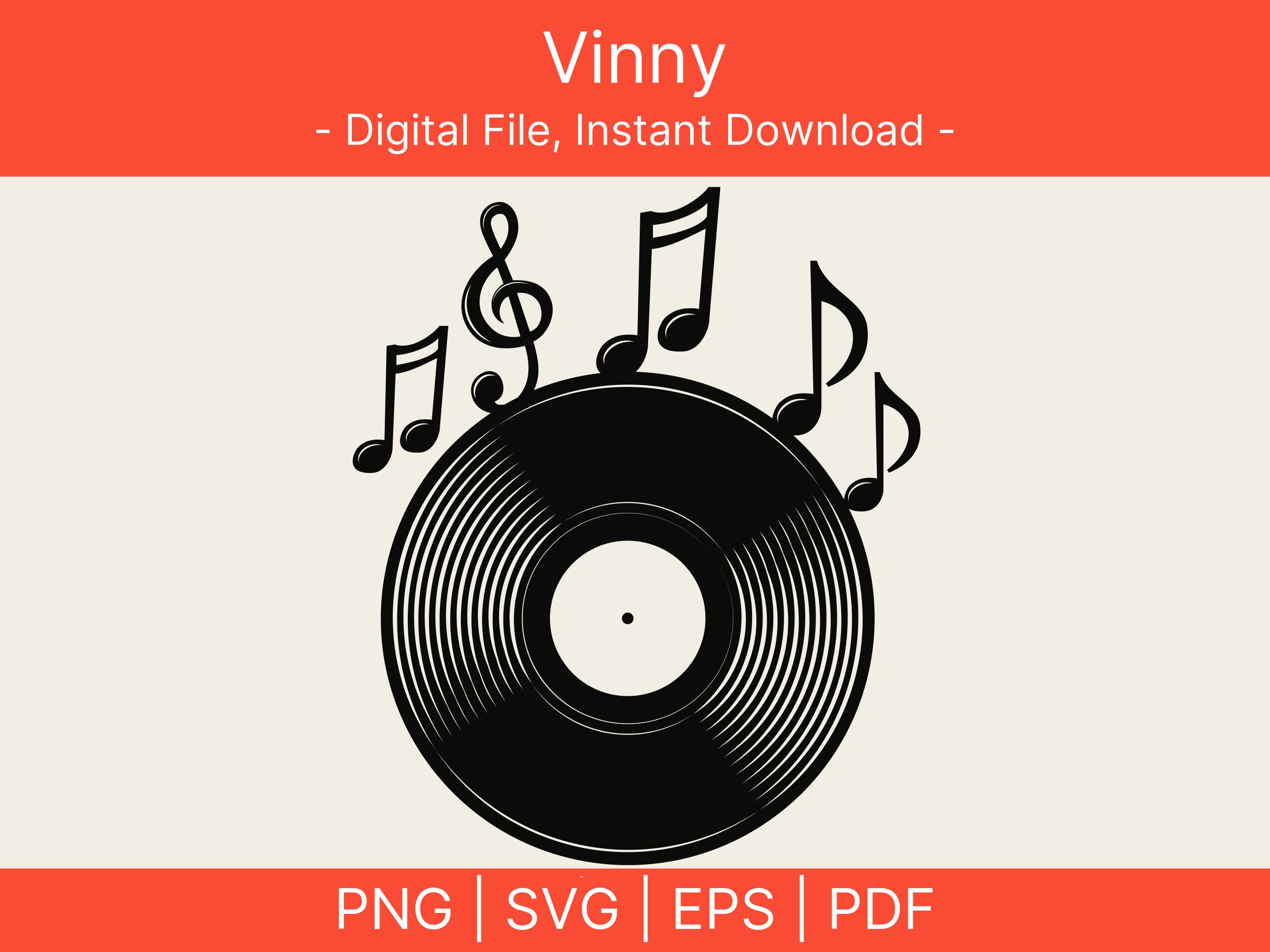 92 Musical Notes SVG, Vector Bundle, Music PNG Designs, Printable ...