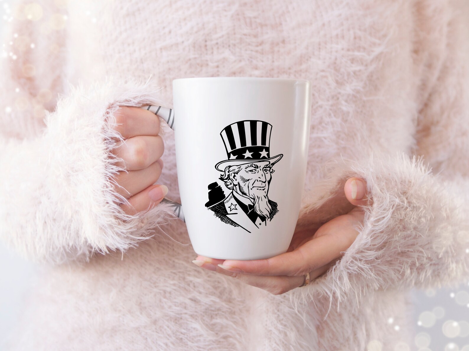 Uncle Sam Svg, Vintage Uncle Sam Drawing Svg, American Icon Svg ...