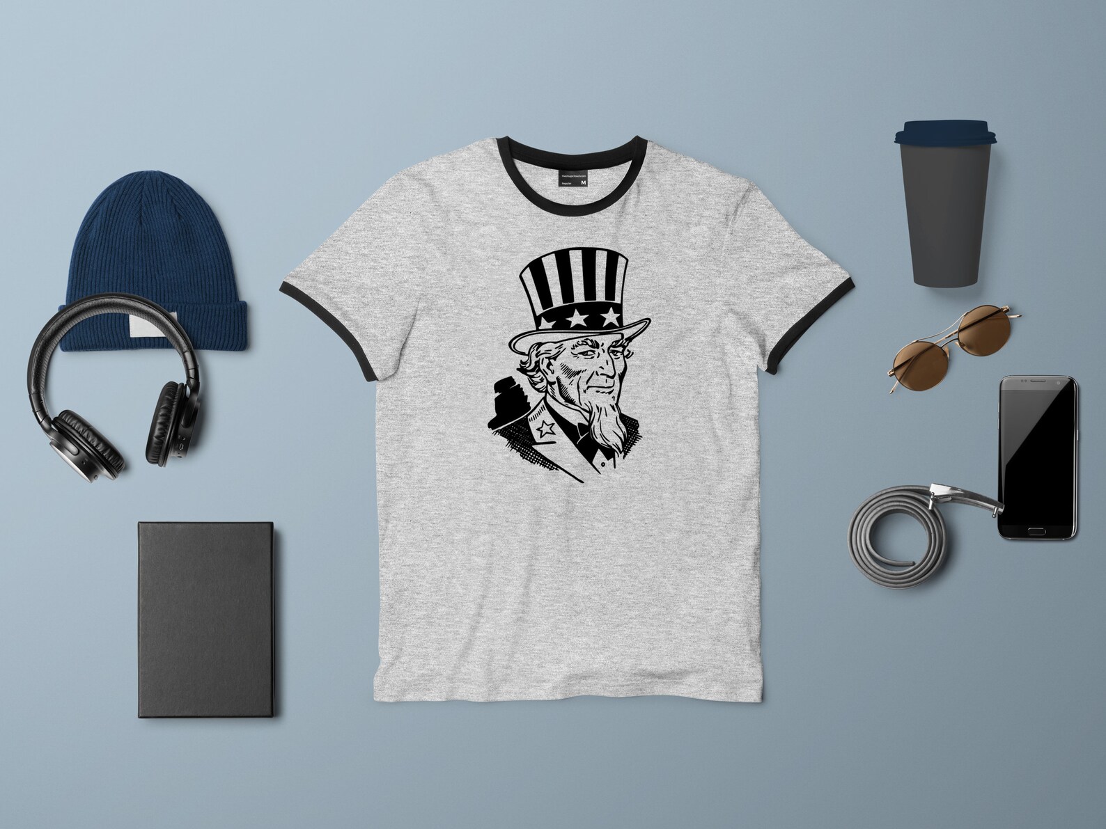 Uncle Sam Svg, Vintage Uncle Sam Drawing Svg, American Icon Svg ...